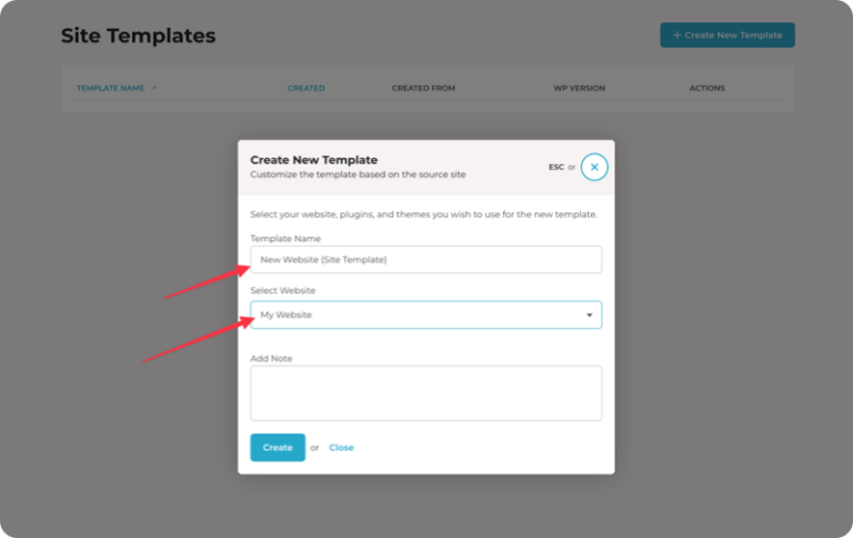 Introducing Site Templates